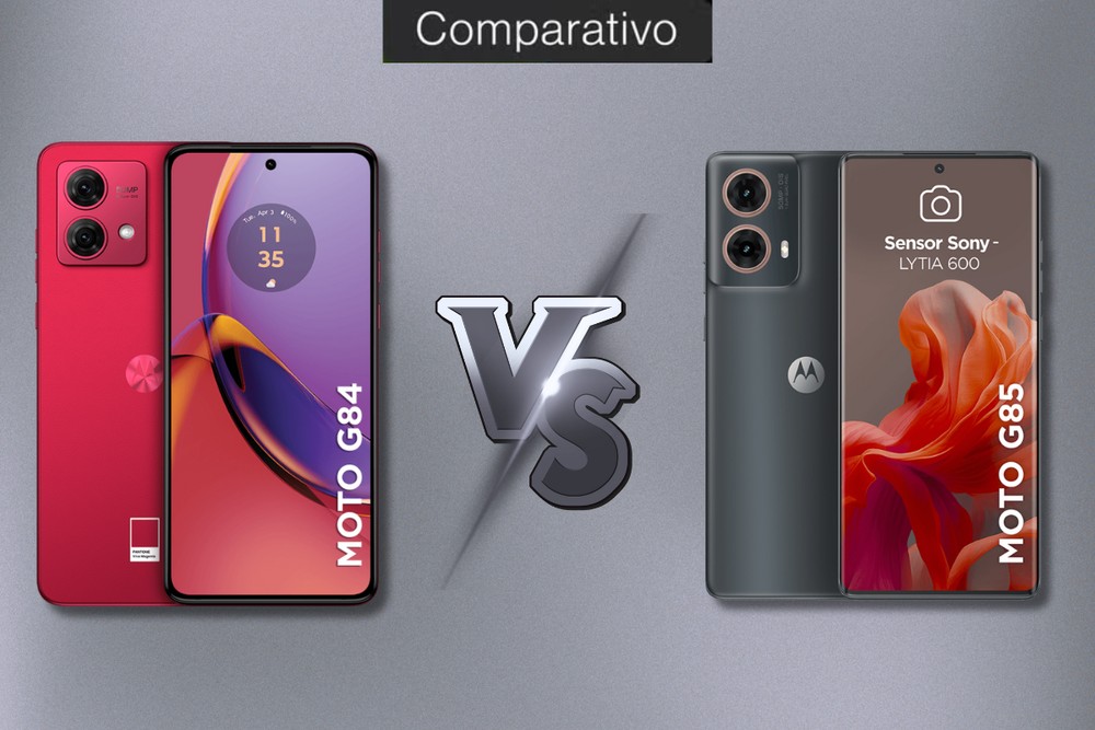 Moto G84 vs Moto G85: saiba o que muda entre os celulares Motorola