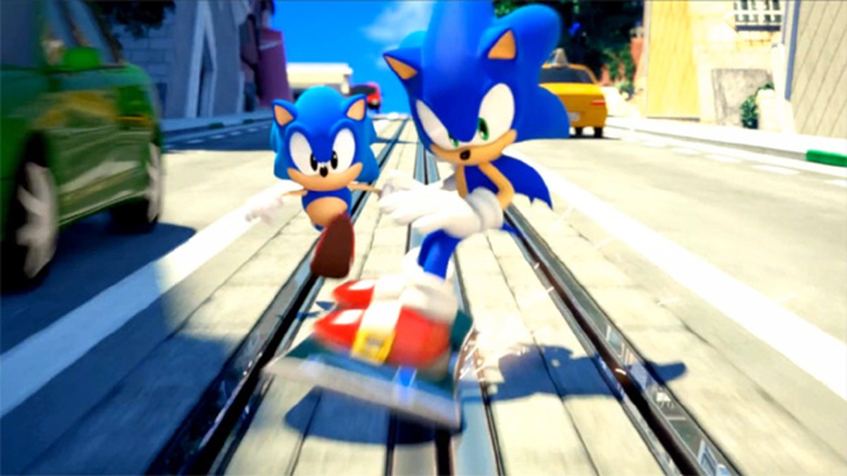 Preview da versão para 3DS de Sonic Generations