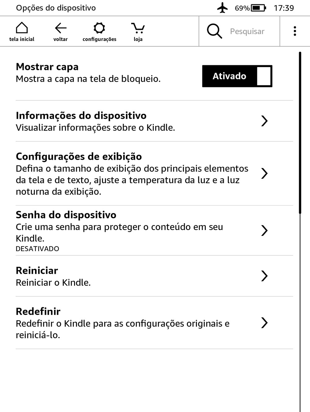 Kindle passa a mostrar capa do livro na tela de descanso; saiba ativar