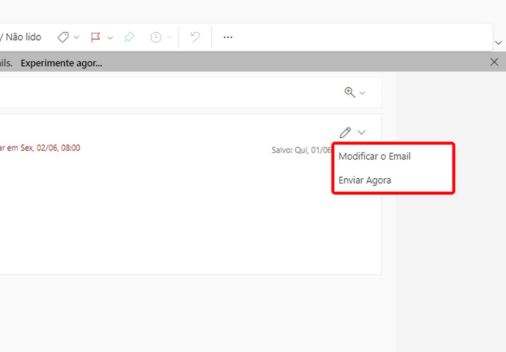 Como programar envio de e-mails no Outlook
