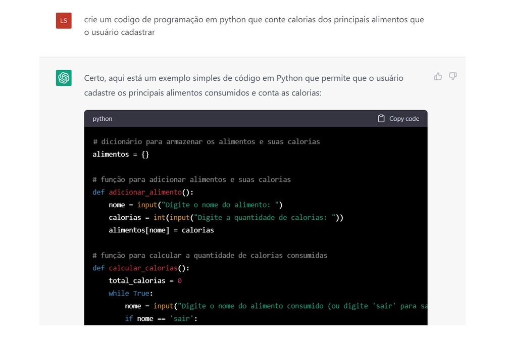 Como usar o ChatGPT para criar aplicativos