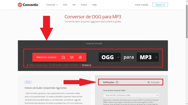 Como converter um arquivo de áudio em MP3