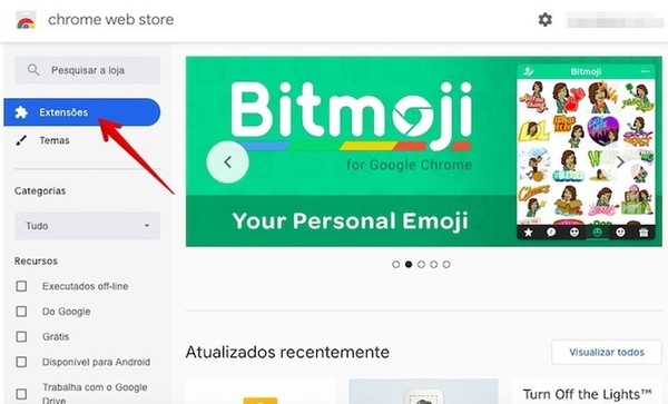 Como personalizar o Google Chrome