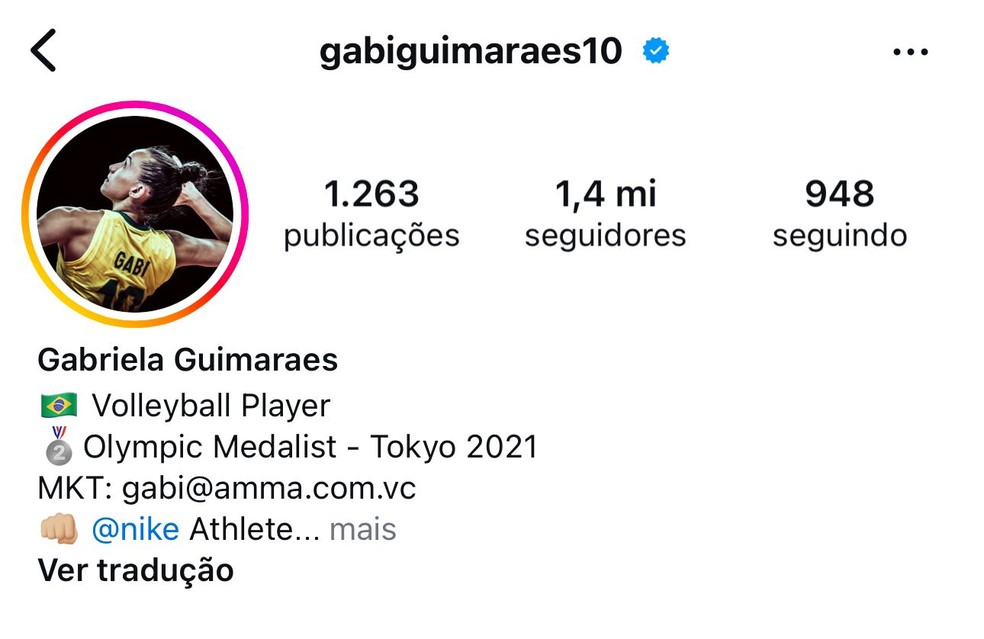 Olimpíadas 2024: top 10 atletas brasileiros mais seguidos no Instagram