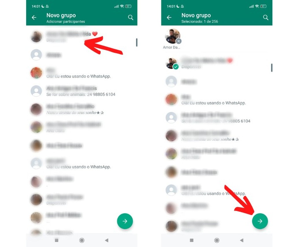 Como fazer um grupo comigo mesmo no WhatsApp