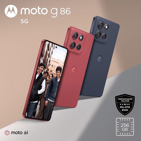 Moto G86 5G é bom? Veja preço e ficha técnica do celular da Motorola