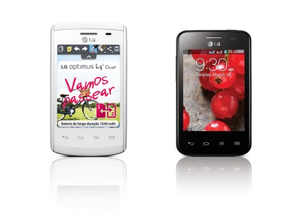 Linha Optimus L 2 da LG chega ao Brasil com aparelhos Android dual e ...