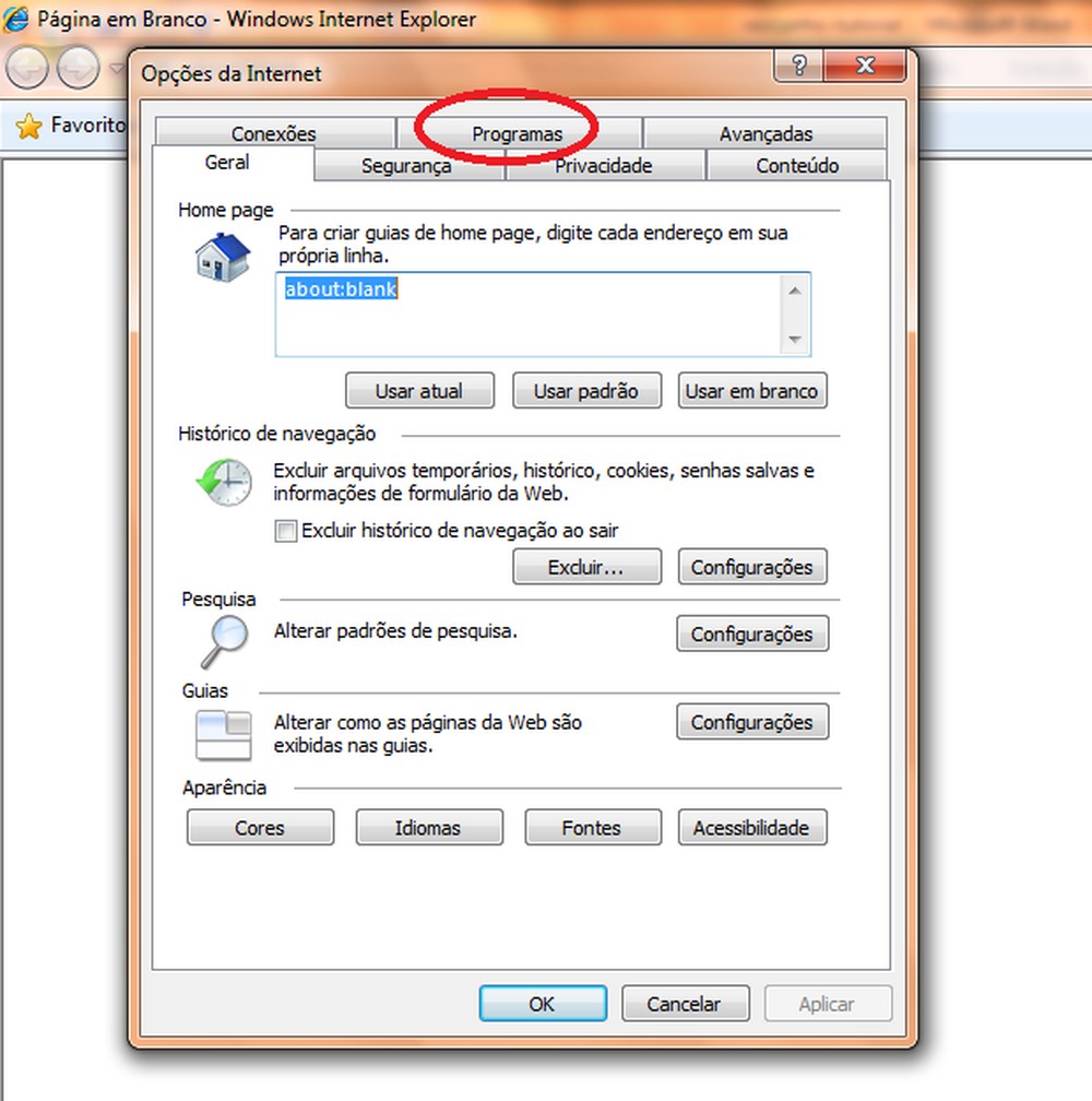 Como desativar o Java no Internet Explorer