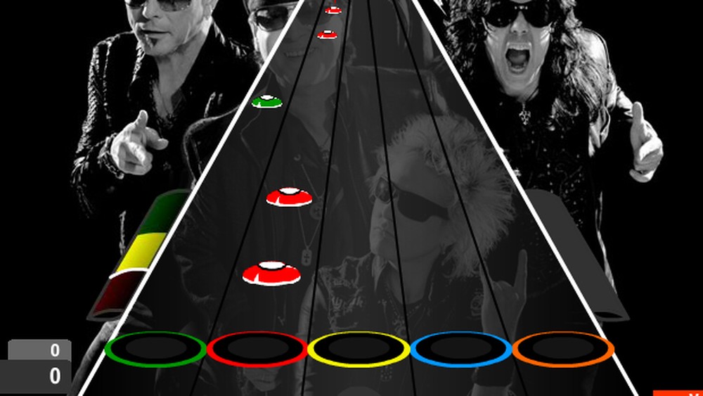 Como jogar Guitar Flash, o popular game musical para PCs