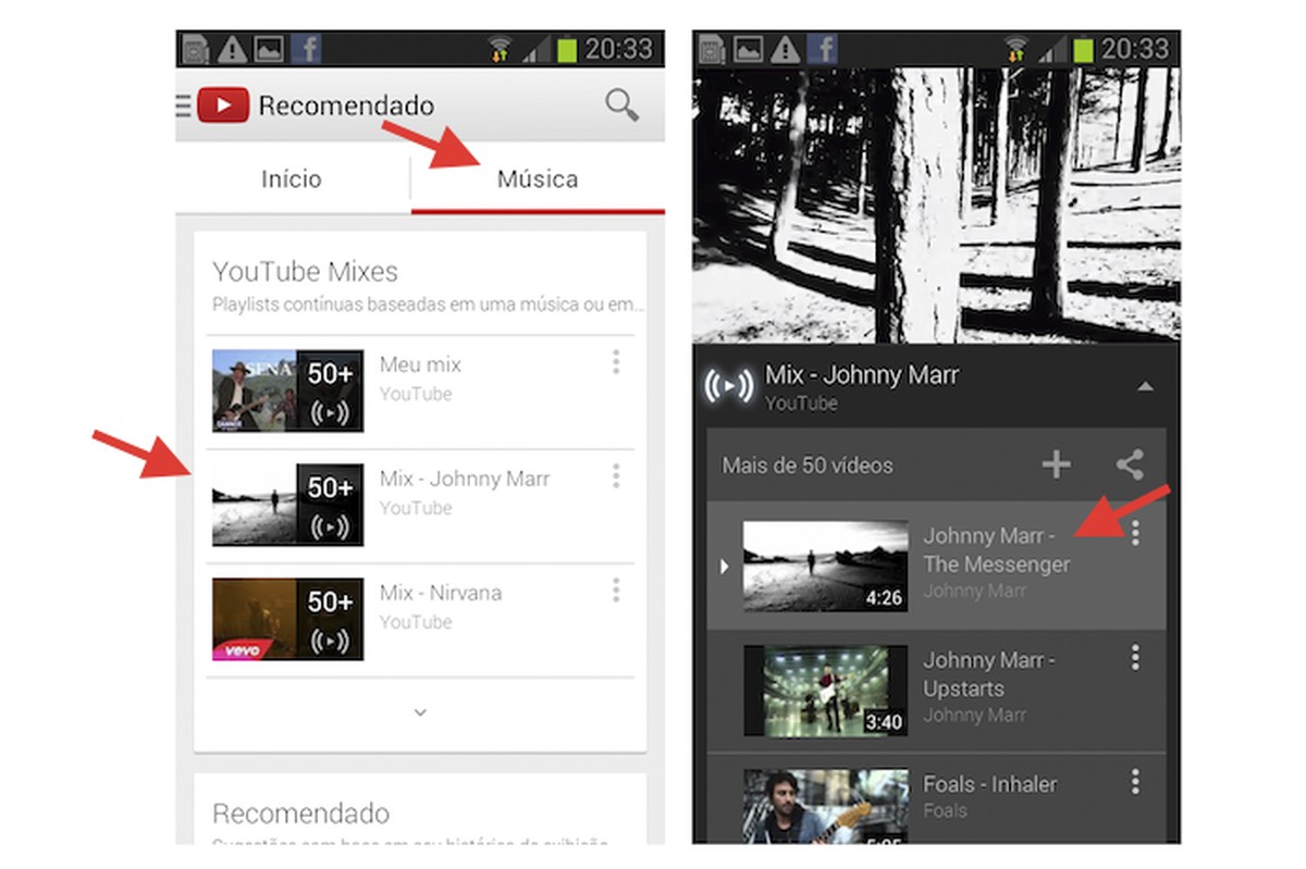 YouTube Mixes: veja como acessar o recurso pelo Android e iOS