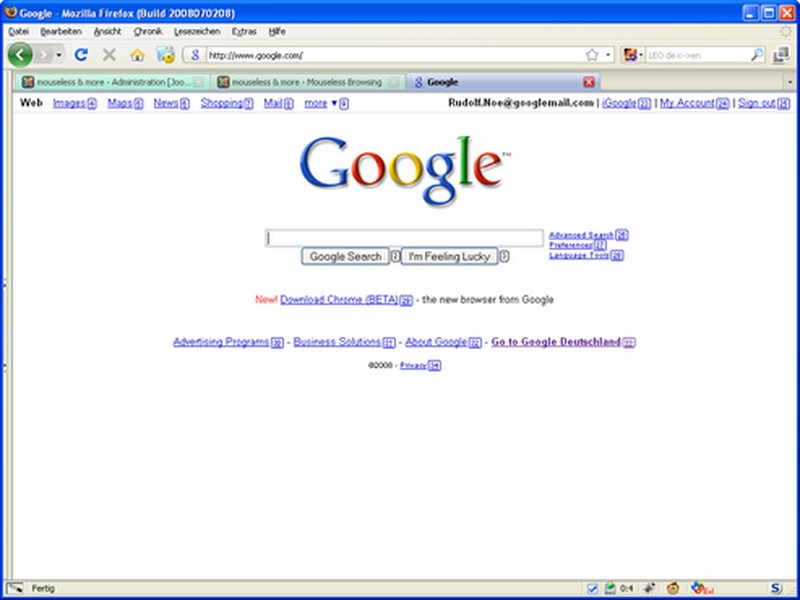 Mouseless Browsing | Software | TechTudo