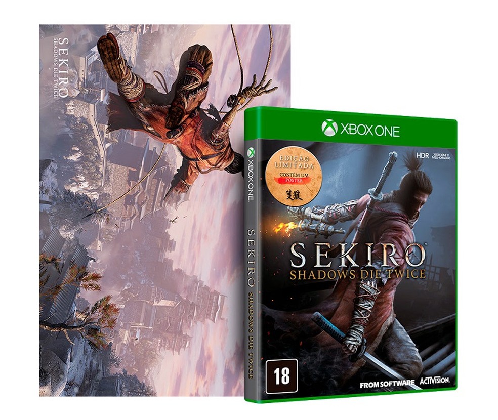 Sekiro: Shadows Die Twice terá edição especial exclusiva para o Brasil