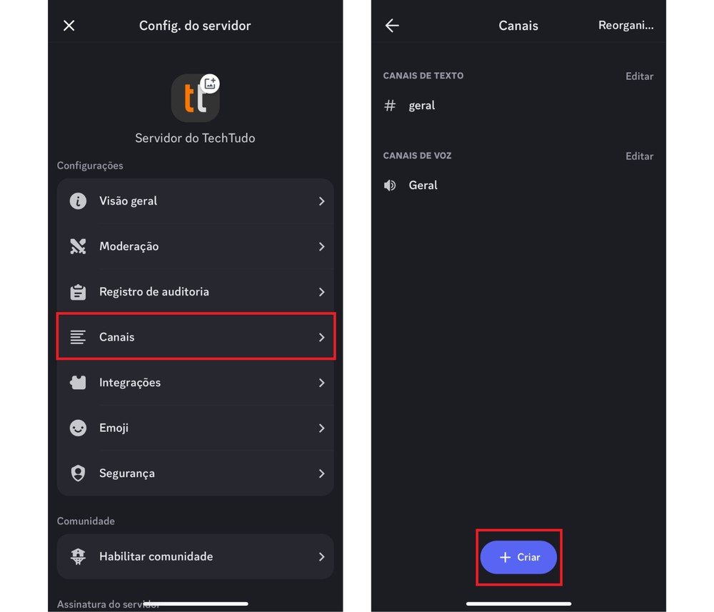 Como criar um servidor no Discord pelo celular e PC passo a passo