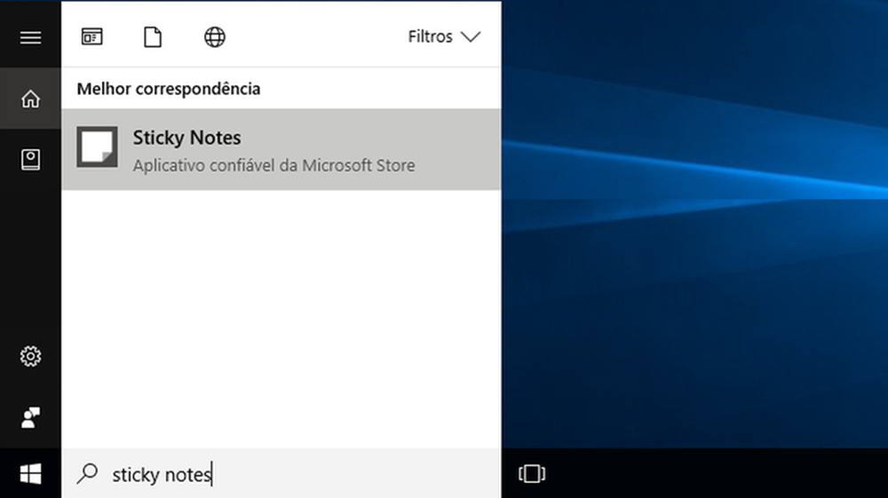Como usar o aplicativo Notas Autoadesivas no Windows 10