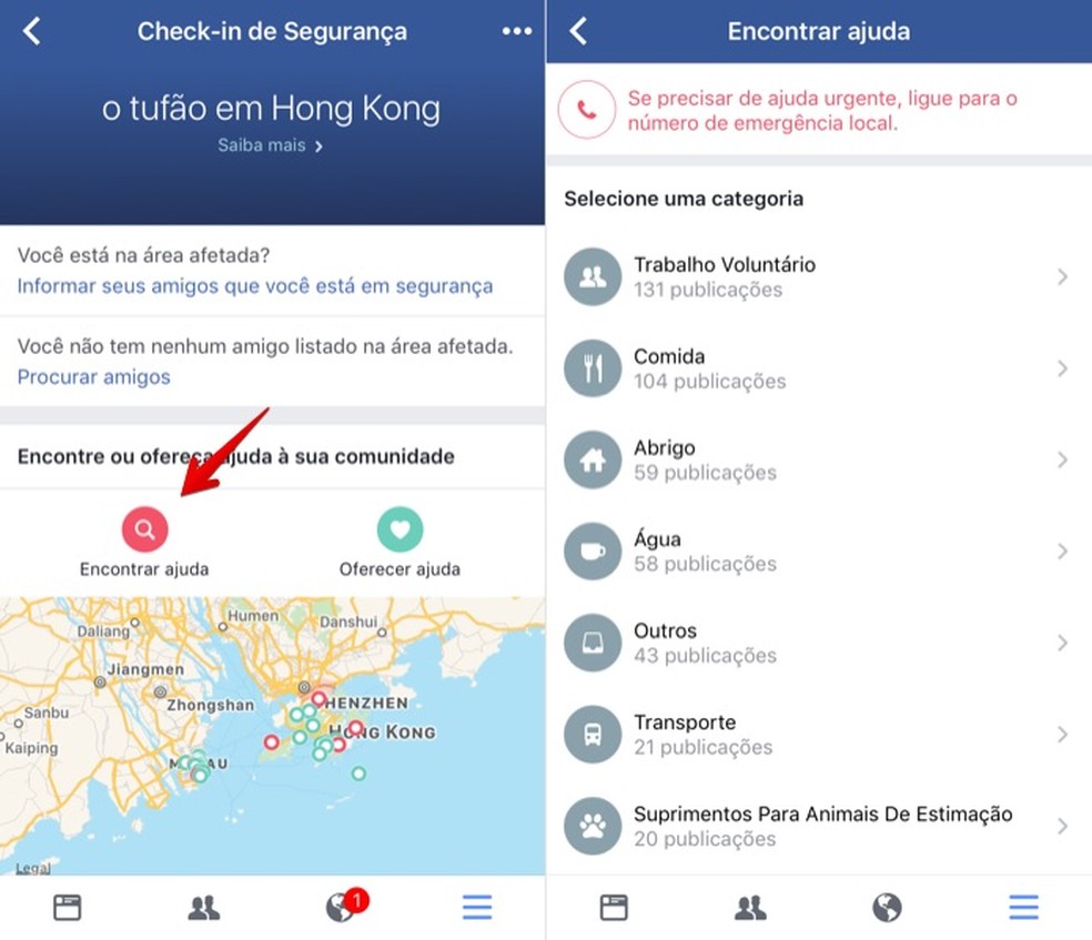 Como usar o Facebook Safety Check para avisar que você está seguro