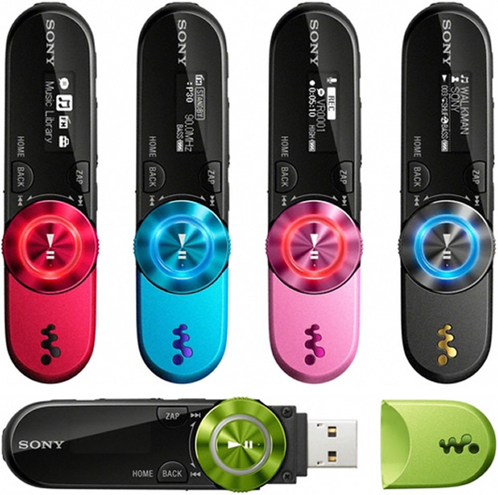 Sony atualiza sua série de MP3 player Walkman