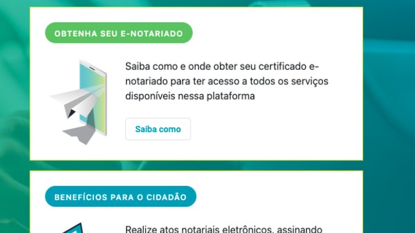 e-Notariado: o que é e como funciona plataforma de tabelionato de notas
