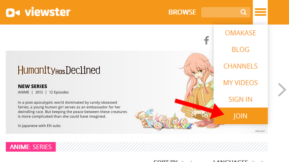 Como assistir a animes online de graça com o Viewster