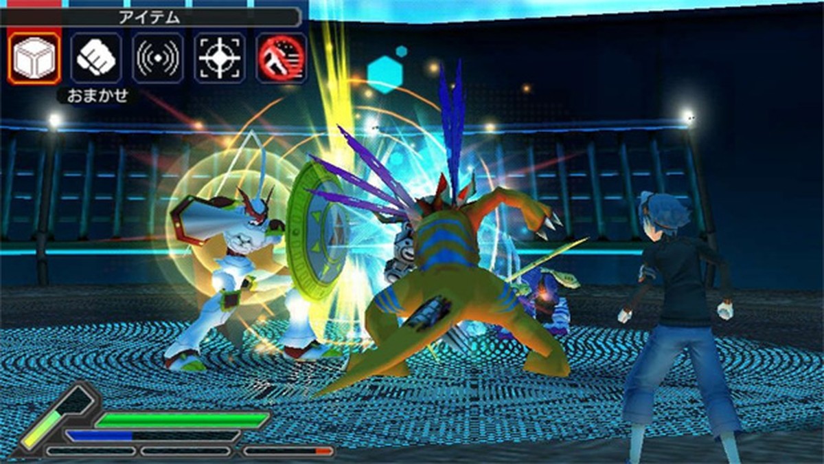 Digimon World Re:Digitize aparece em imagens mostrando arena