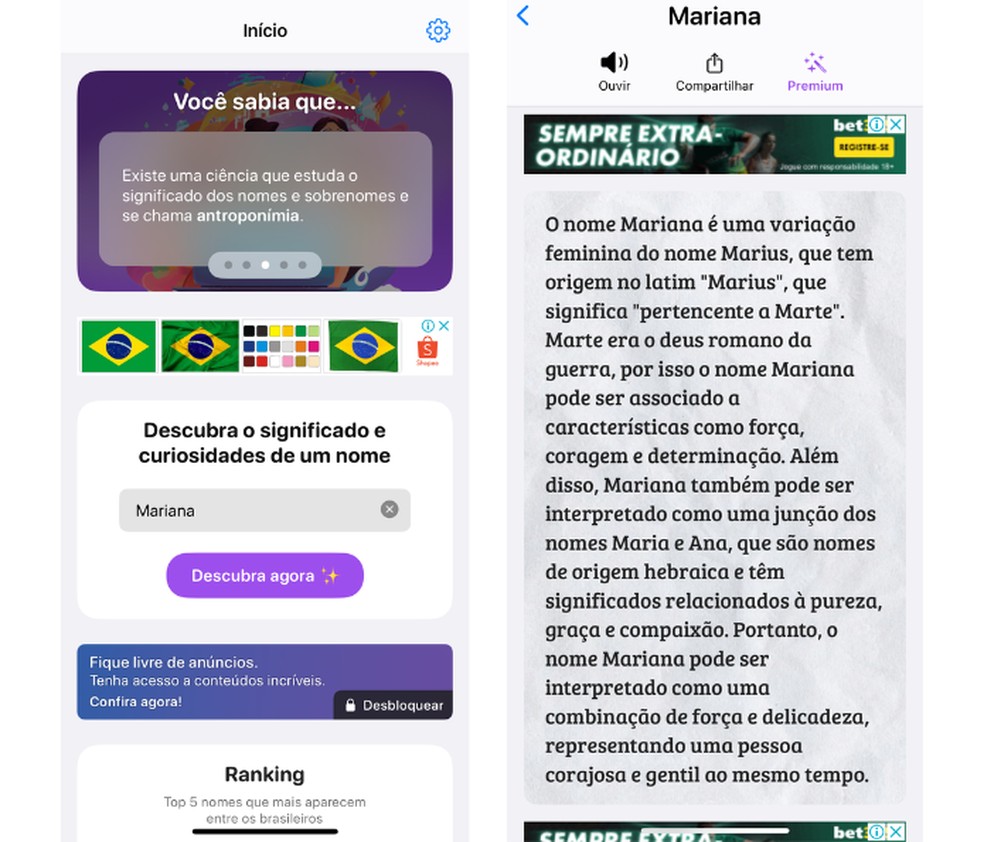 Significado dos nomes: 4 apps que para descobrir origem e sentidos ocultos