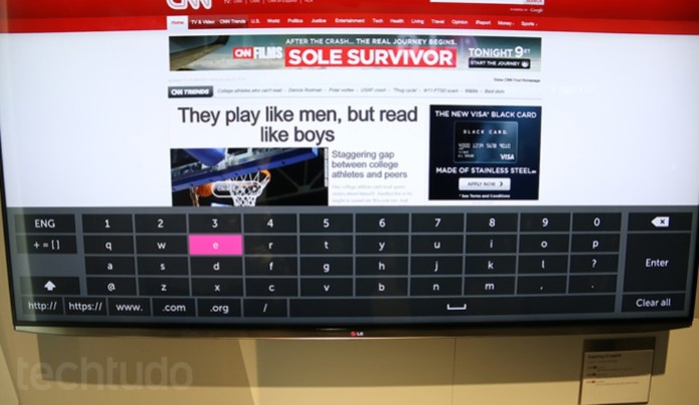 WebOS, nova cara das smartTVs LG, surpreende pela simplicidade e fluidez