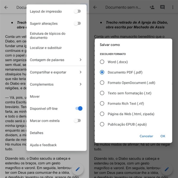 Como fazer um PDF no celular? 5 aplicativos para salvar arquivo em PDF