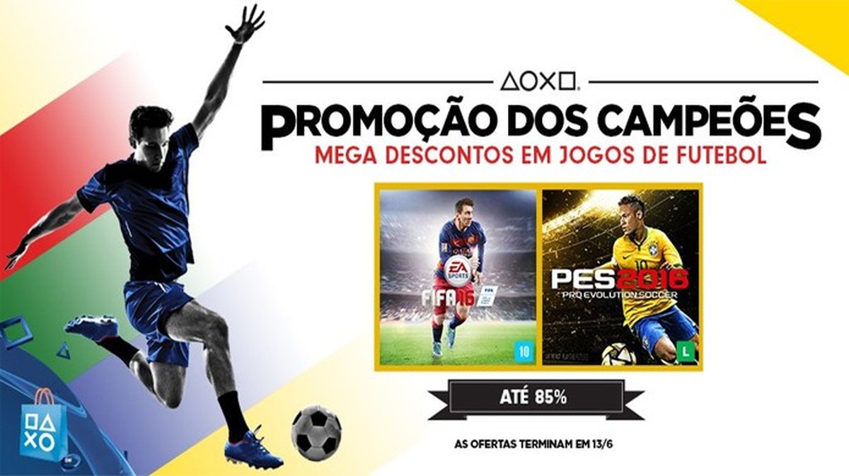 Fifa 16 ganha desconto de 75% no PS4 e PS3 em Promoção dos Campeões