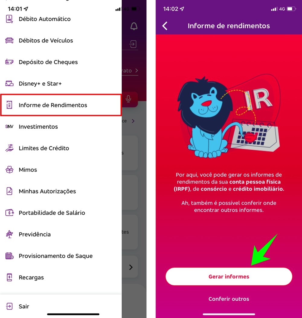 Informe de rendimentos Bradesco: como consultar extrato para IRPF 2022