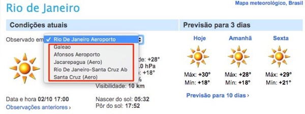 Foreca: como saber a previsão do tempo pelo site
