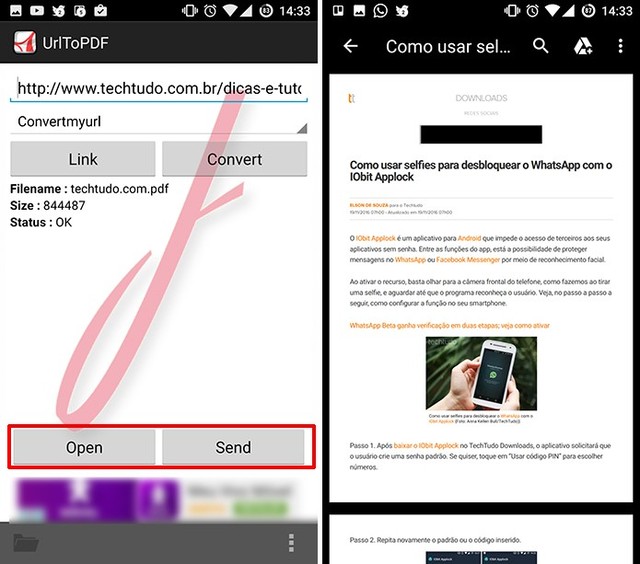 Como salvar um site como PDF no celular com Android