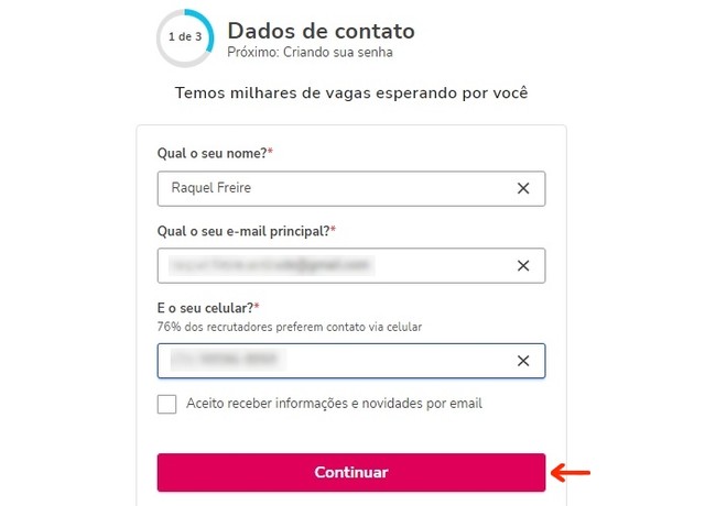 Catho gratuita para candidatos: veja como fazer cadastro no site