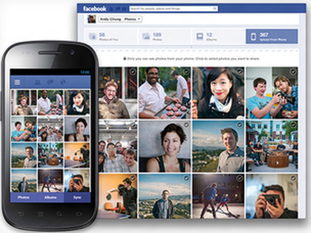 Facebook começa a testar upload automático de fotos no Android
