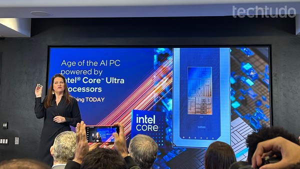 Intel lança processadores Core Ultra e exibe notebooks com IA; confira