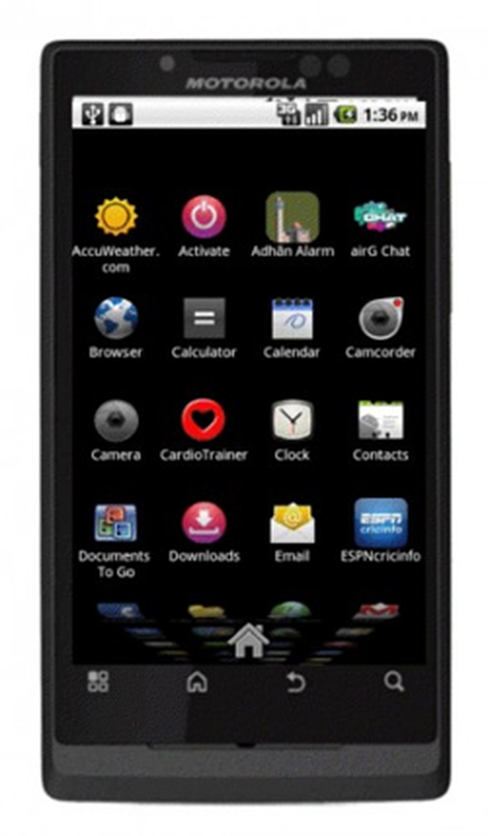 Motorola anuncia o smartphone Triumph, com Android e tela de 4.1 polegadas