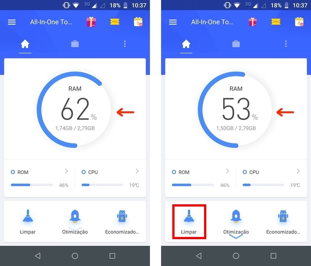 Como usar o All-In-One Toolbox, aplicativo para limpar o celular Android