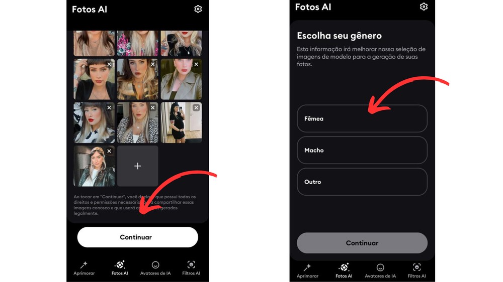 Generate with Remini: como fazer foto de gravidez com app de IA grátis