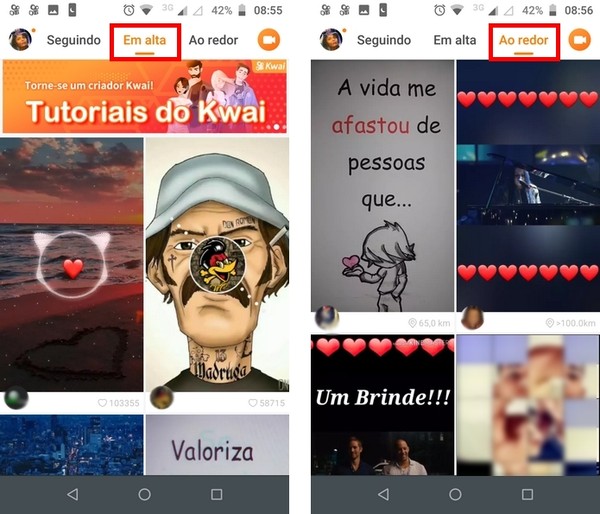 Como baixar e usar o aplicativo Kwai para fazer vídeos com efeitos