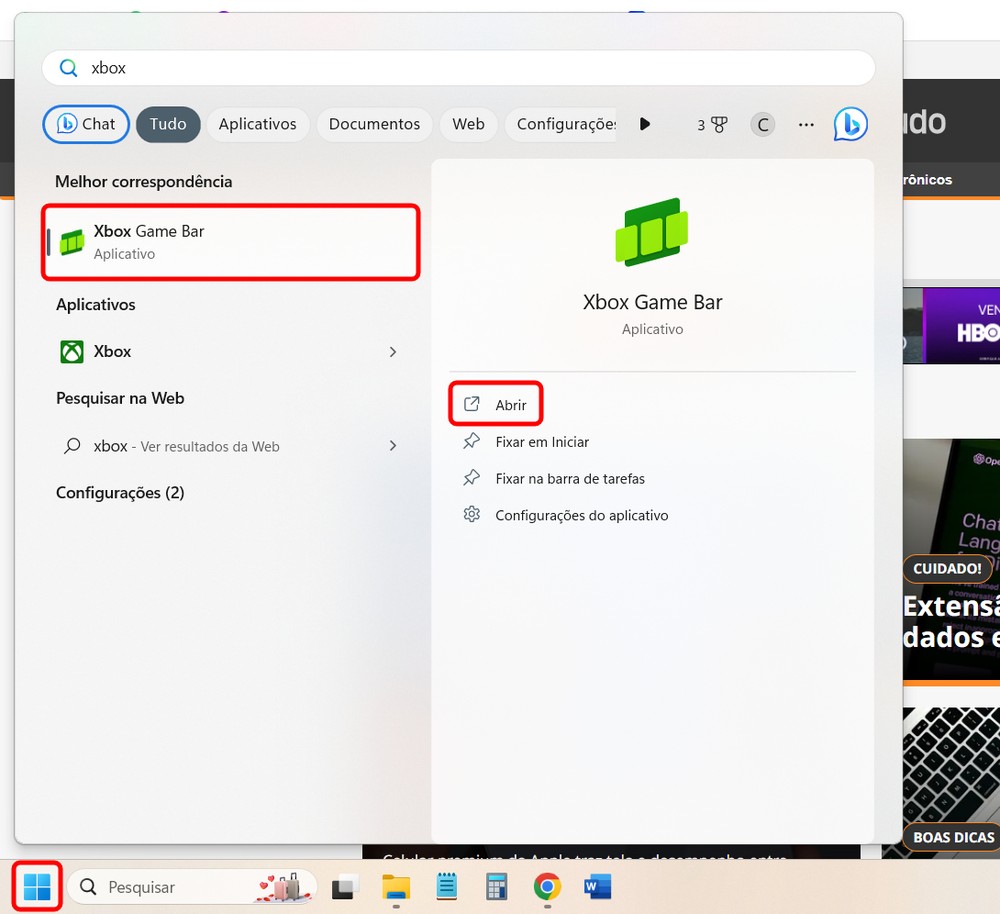 Como gravar tela do PC no Windows 11