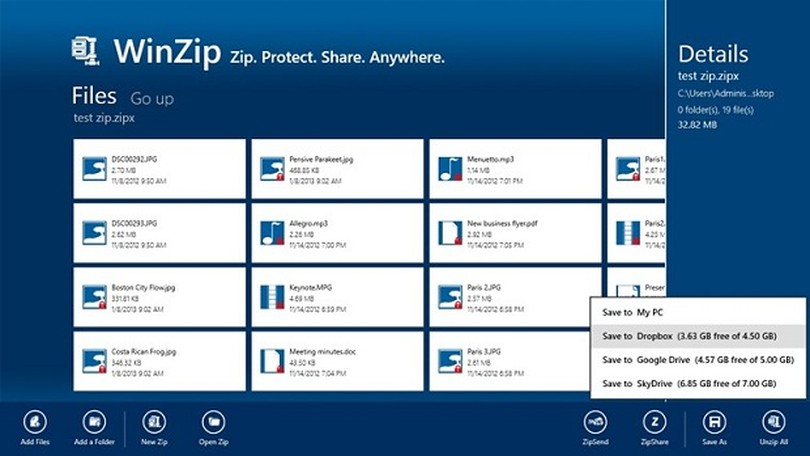 WinZip | Software | TechTudo
