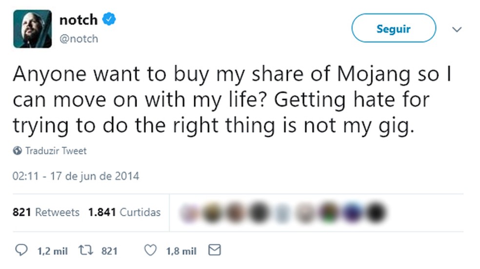 Minecraft remove referência a Notch, um dos criadores; veja curiosidades