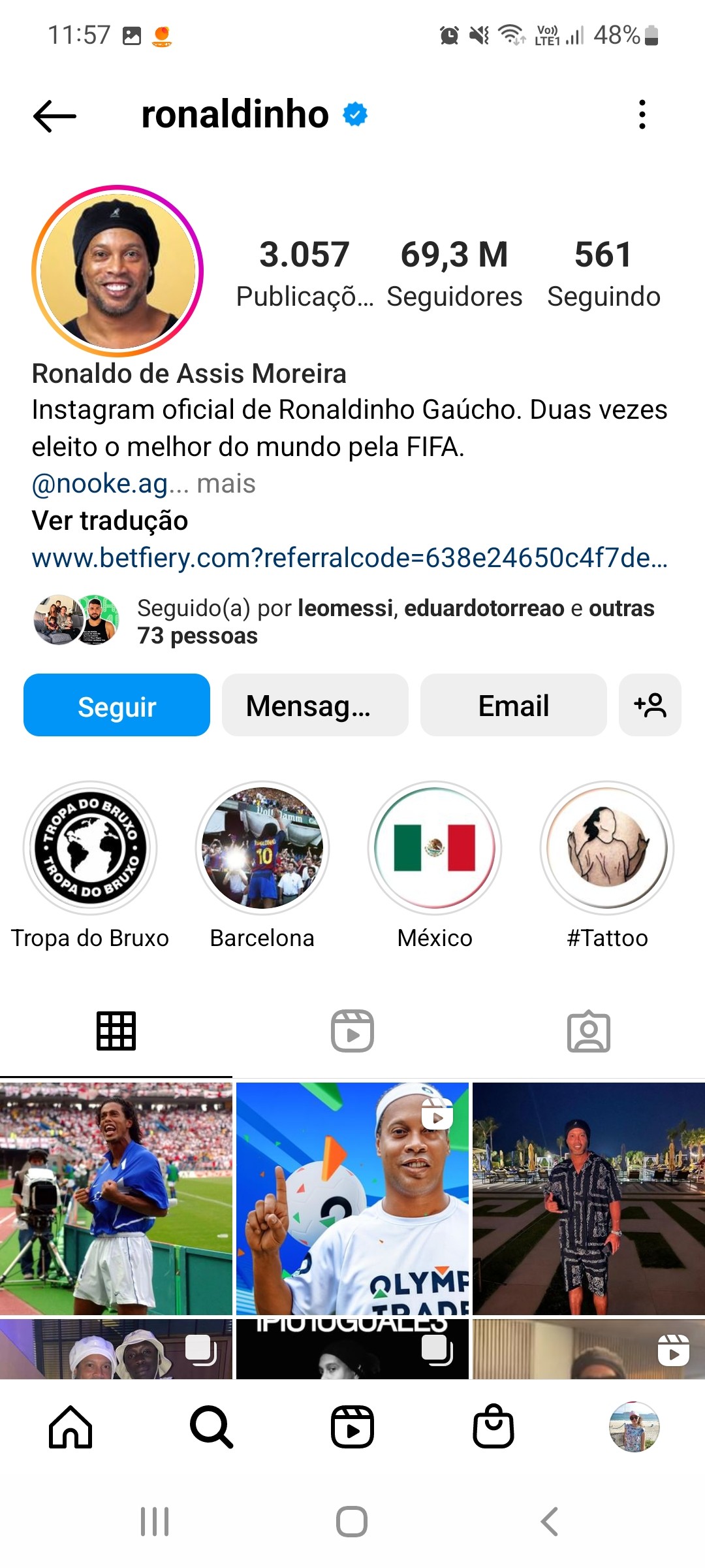Instagram: veja quais são os 10 brasileiros mais seguidos na rede social