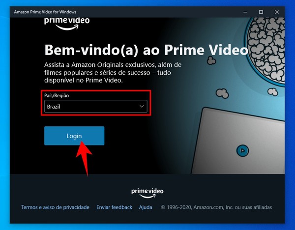 Como baixar filmes no Amazon Prime Video para assistir offline no PC