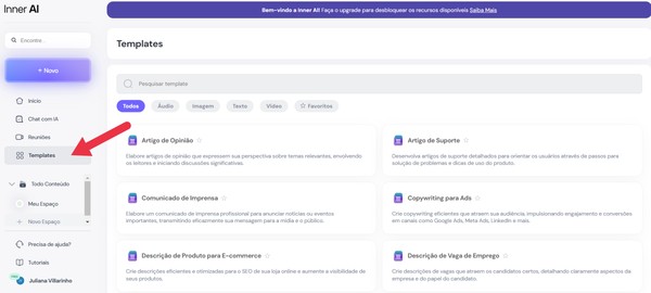 Inner AI: como usar IA que cria conteúdo para empresas