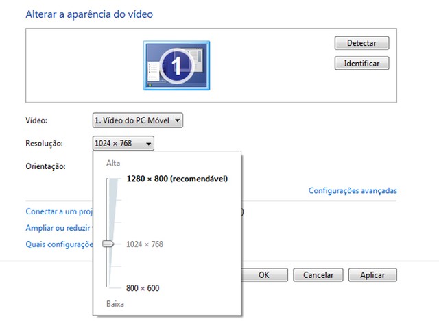 Como escolher a resolução de tela ideal
