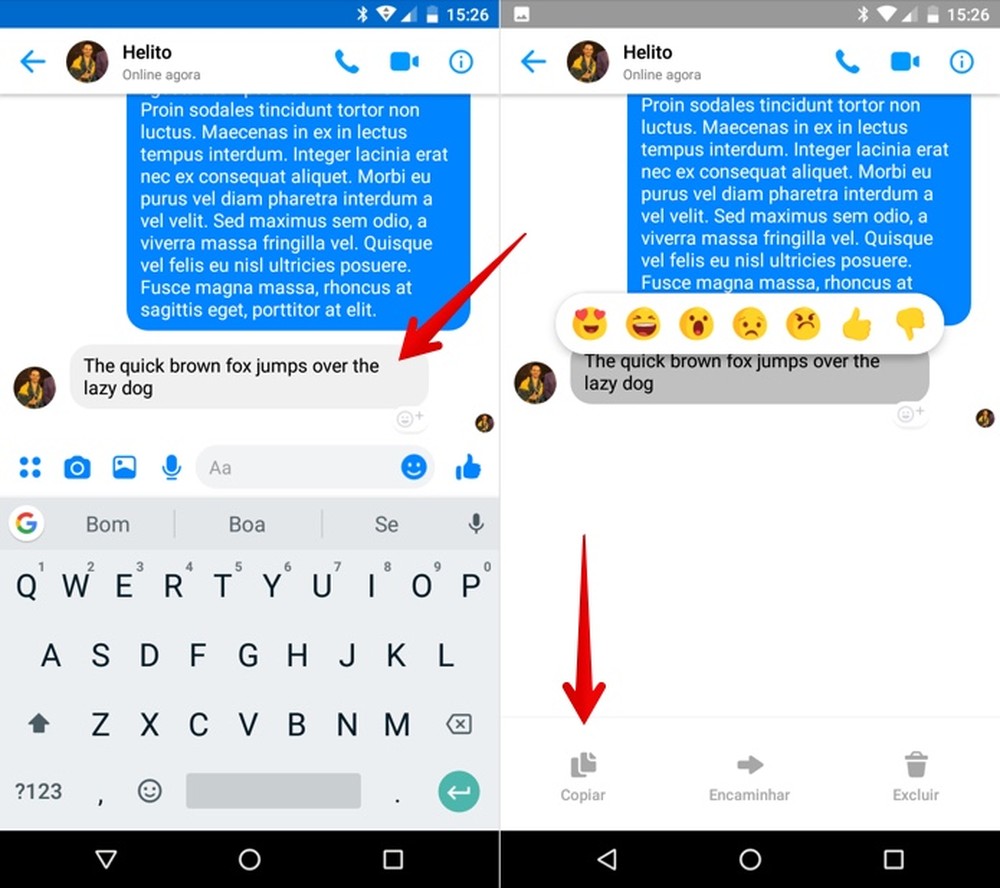 Como usar o Google Tradutor no Facebook Messenger