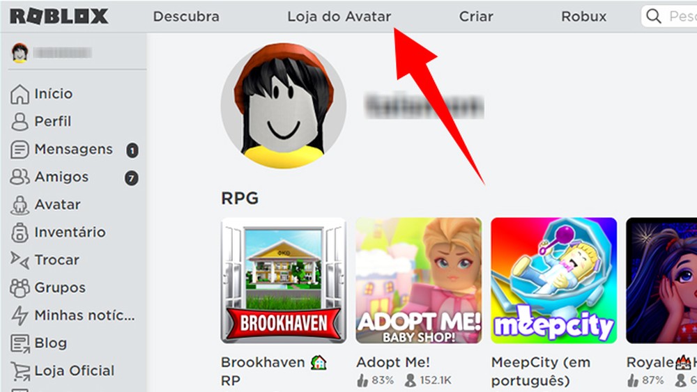 Como conseguir roupas grátis no Roblox