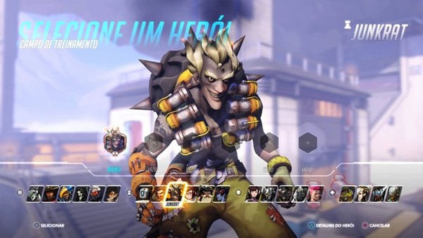 Como jogar com o personagem Junkrat em Overwatch