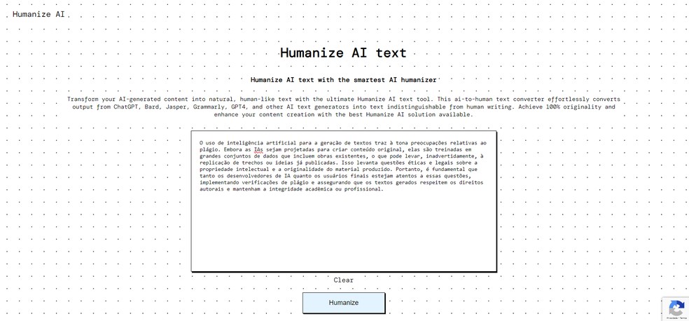 Humanize AI: 5 sites que prometem humanizar textos de inteligência ...