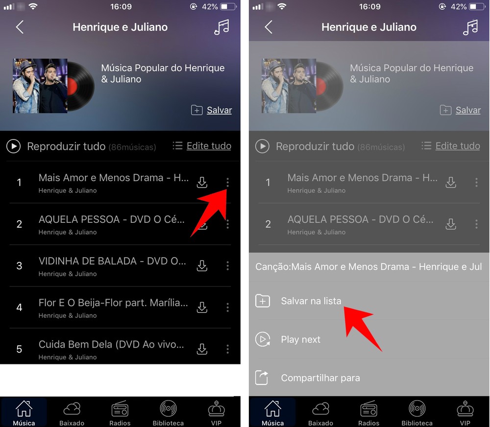 App para ouvir música offline no iPhone grátis: saiba usar o Young Radio