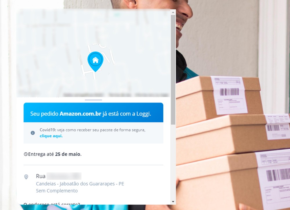 Como rastrear um pedido na Loggi